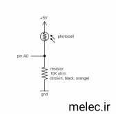 آموزش راه اندازی LDR با آردوینو