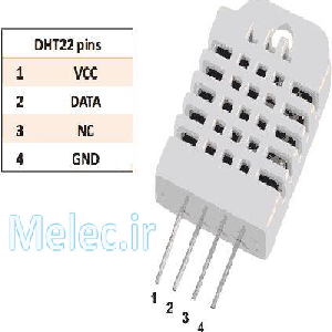 پروژه اتصال سنسور DHT-22 به Arduino